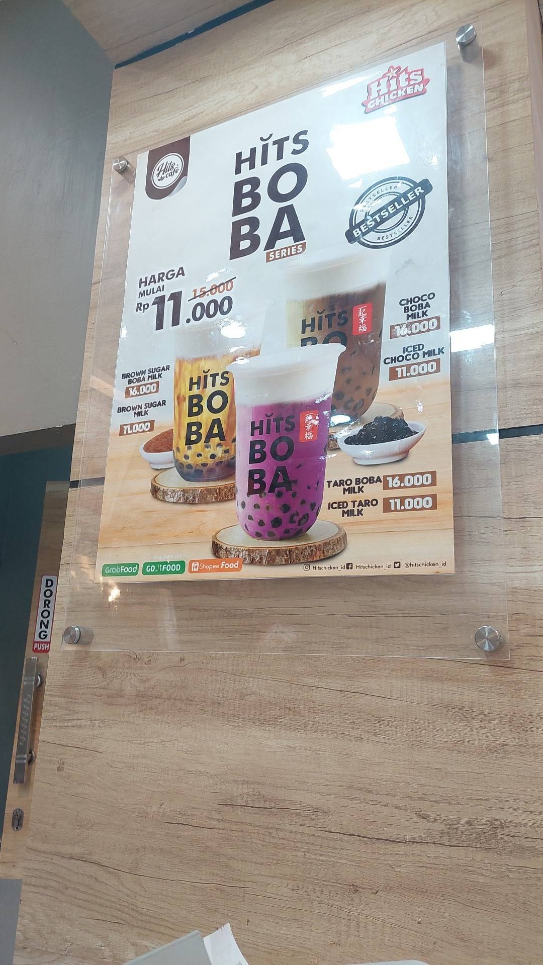 Menu at Hits Chicken Bravo Cepu restaurant, Balun