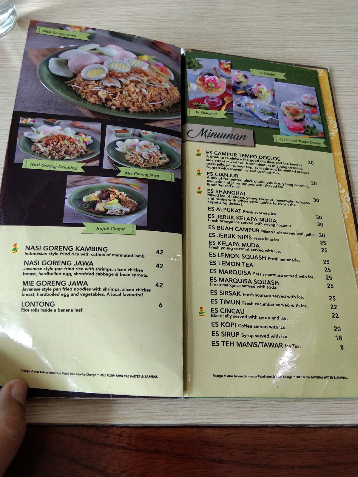 Menu at Ikan Bakar Cianjur - Batam restaurant, Batam, Jl. Centre Point