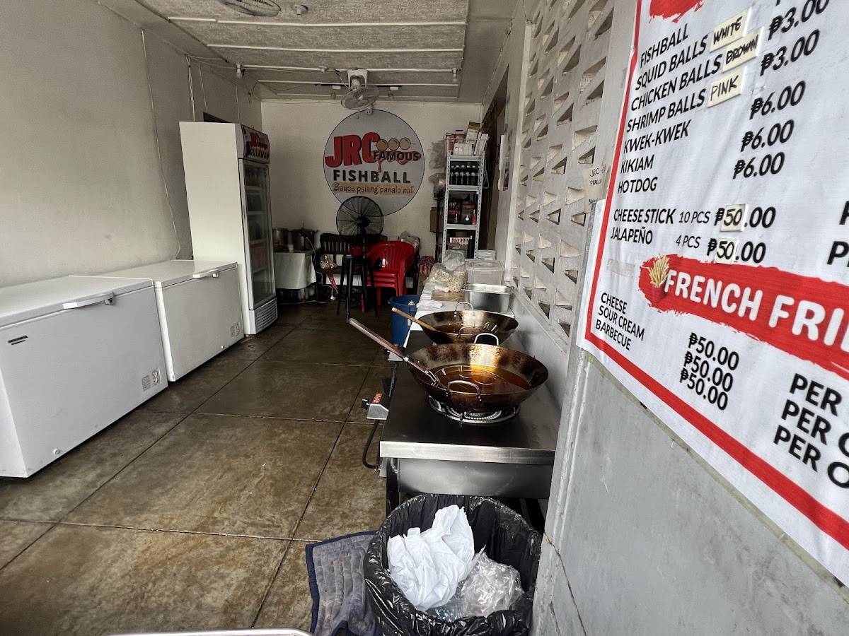 Menu at JRC Famous Fishball (Street Food Stall) restaurant, Marikina
