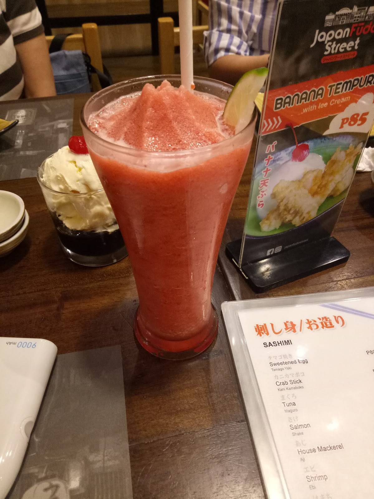 Menu at Japan Fūdo Street restaurant, Quezon City, Unit# JT - 10