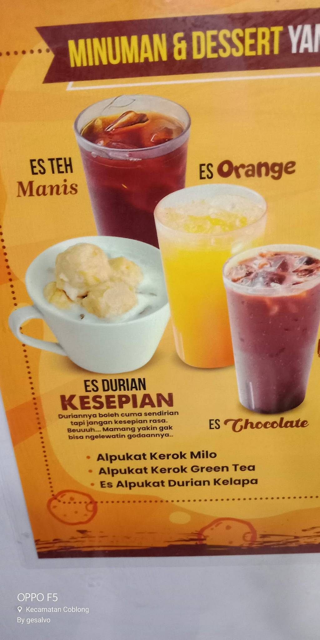 Carta del restaurante KOZI Coffee Dipatiukur, Bandung