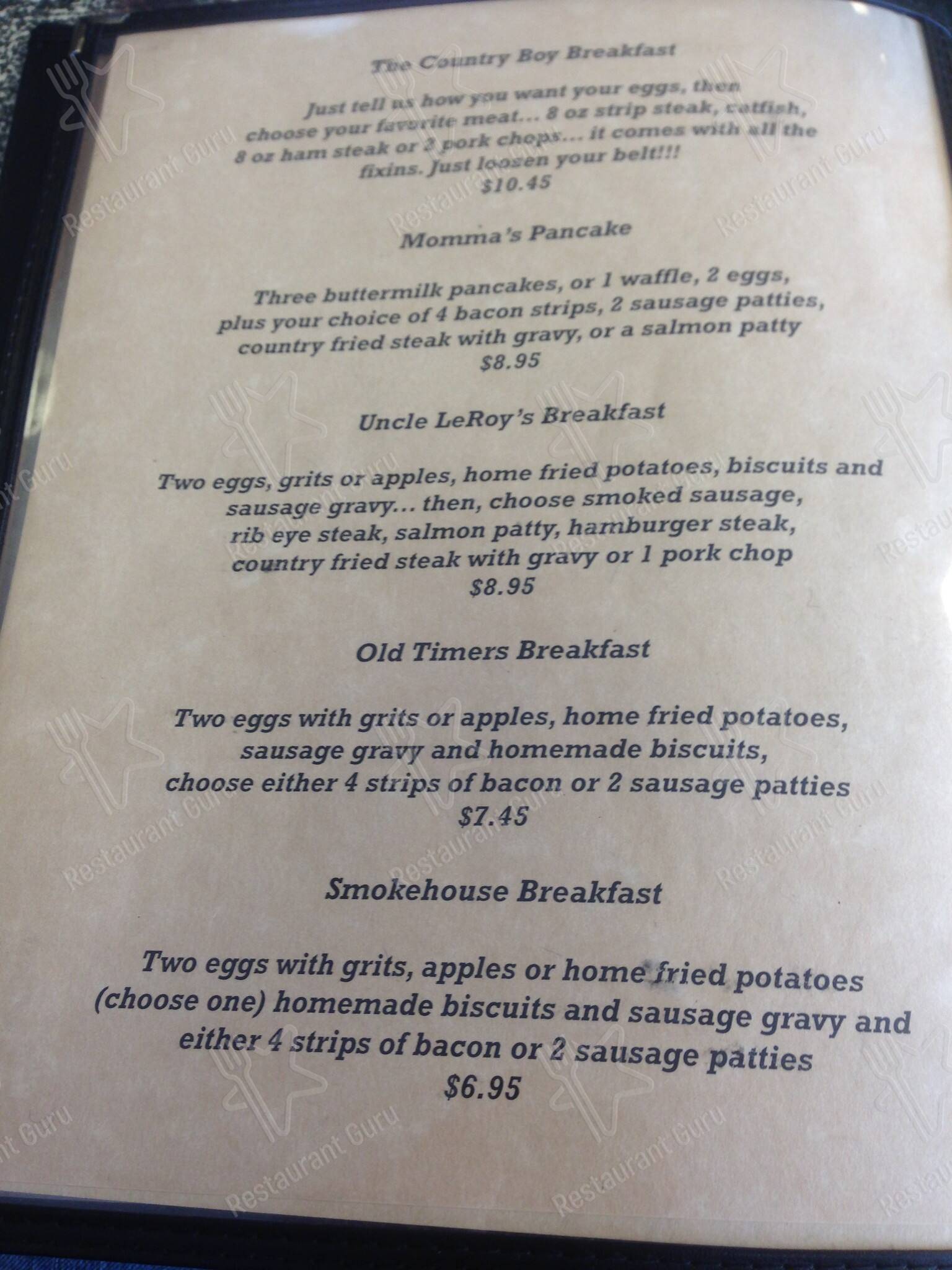 Menu at Keystone Diner restaurant, Indianapolis, E 53rd St
