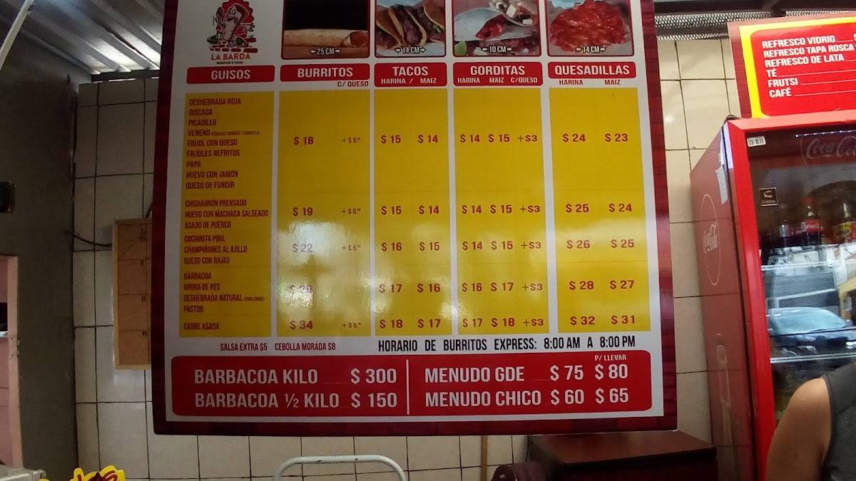 Carta de La Barda, Saltillo, Blvd. José Musa de León sn