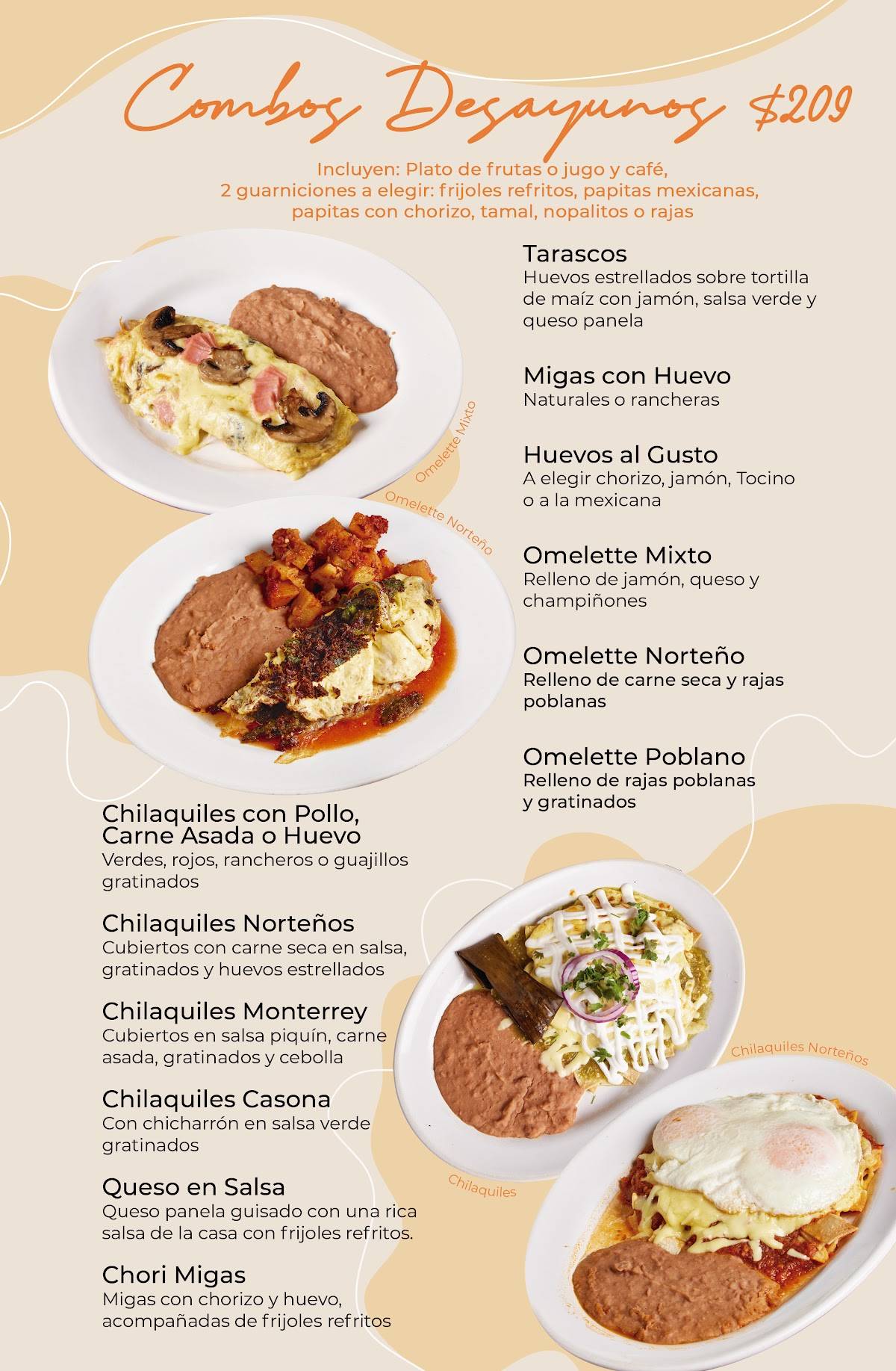 Carta del restaurante La Casona San Jerónimo, Monterrey, Av Insurgentes ...