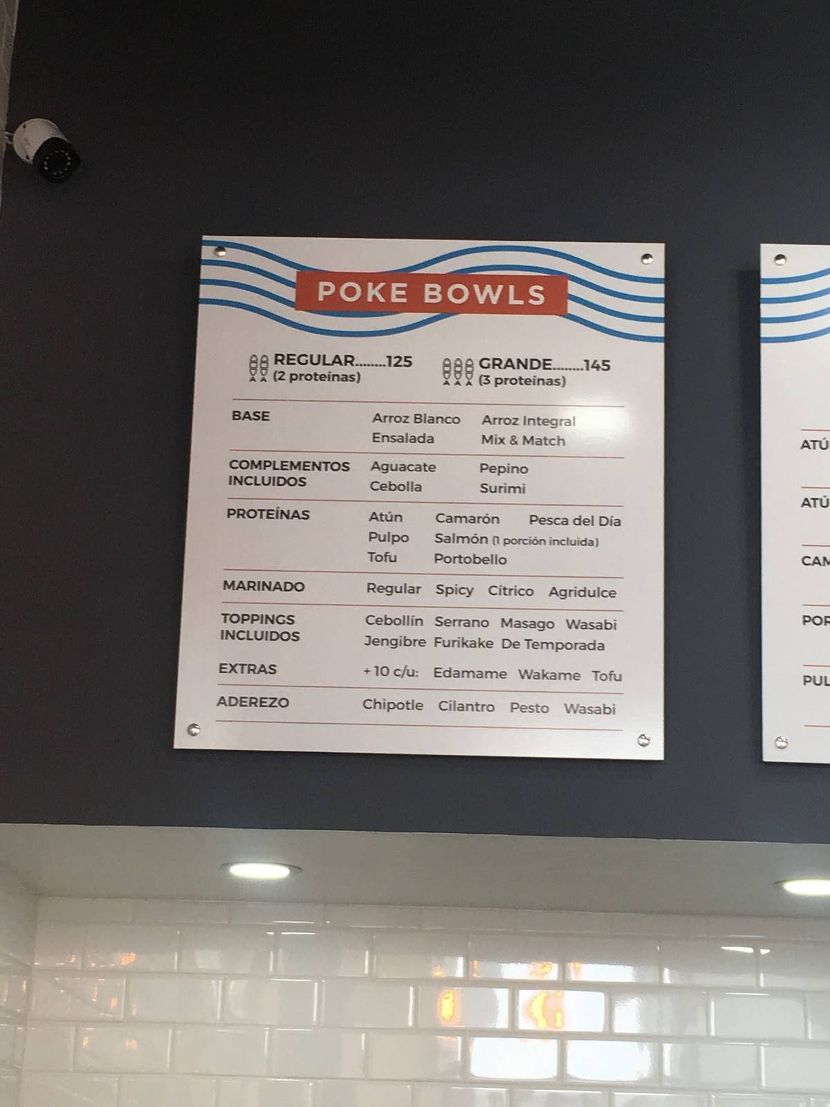 Carta del restaurante MARAKAI POKE - To Go (Otay), Tijuana