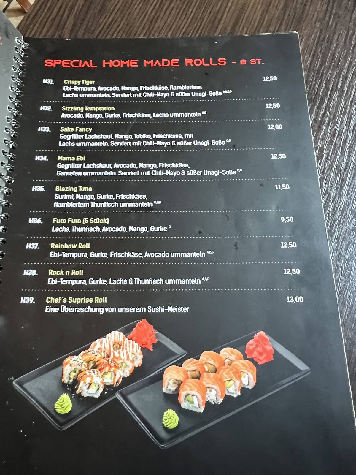 Speisekarte von MS. YEN - Sushi Bramsche restaurant, Bramsche