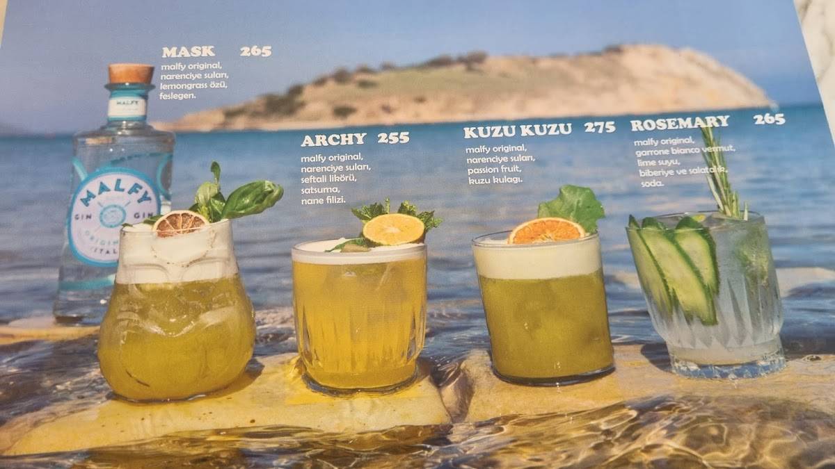 Menu at Maki Restoran Marina, Mersin