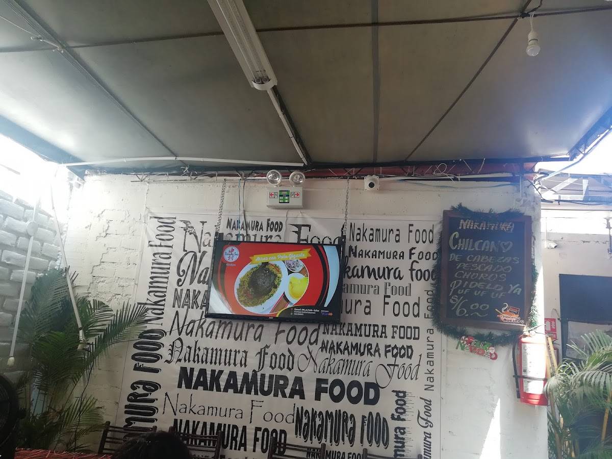 Carta del restaurante Nakamura Foods, La Perla, Jr. Camaná 241