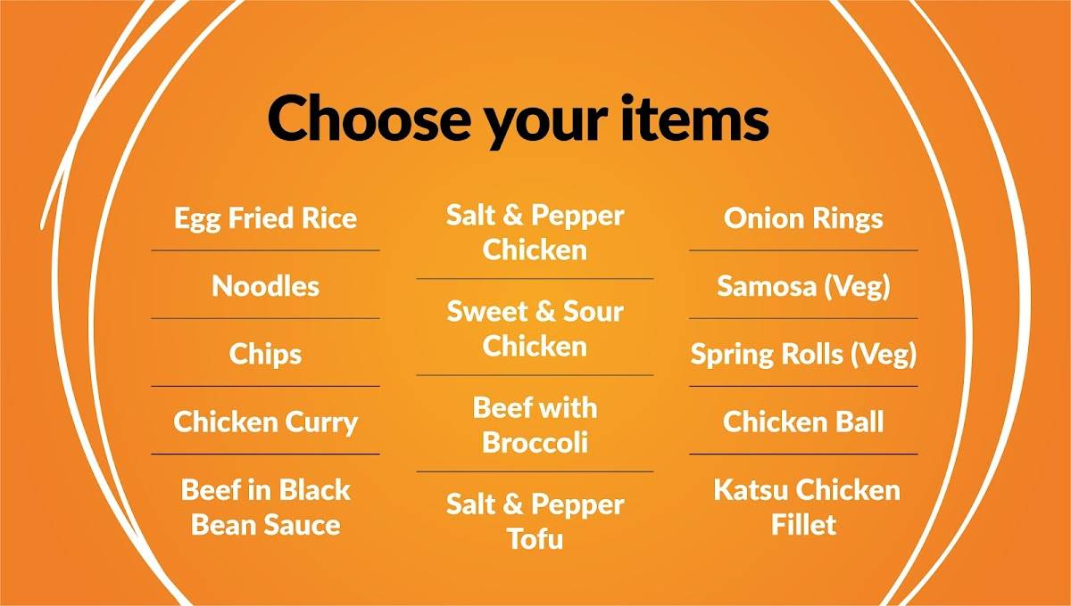 Menu at Noodle Stop restaurant, Stevenage