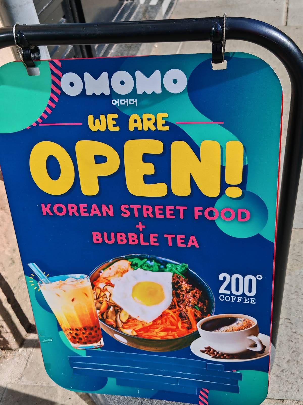 Carta del restaurante OMOMO Korean Street Food + Bubble Tea, Derby