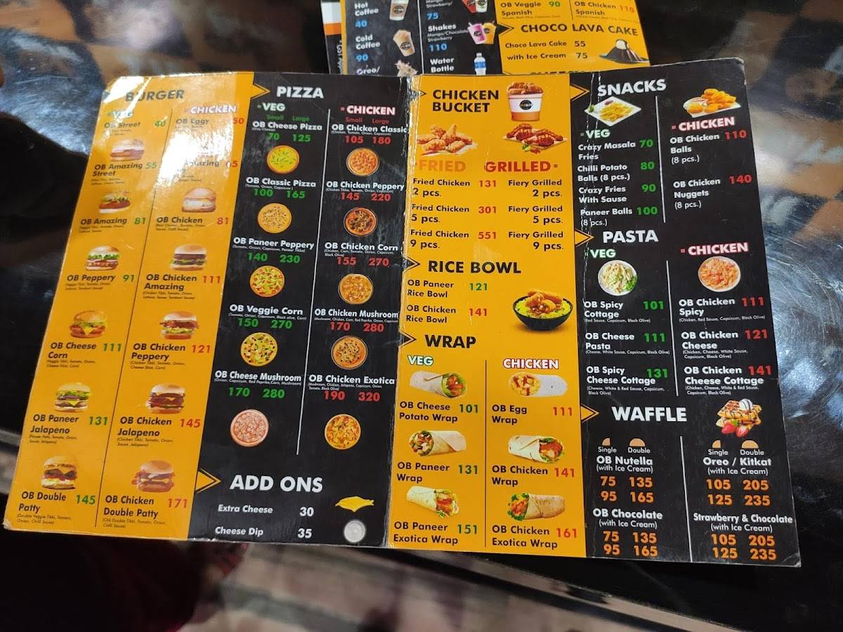 Menu at One Bite Durgapur, Durgapur