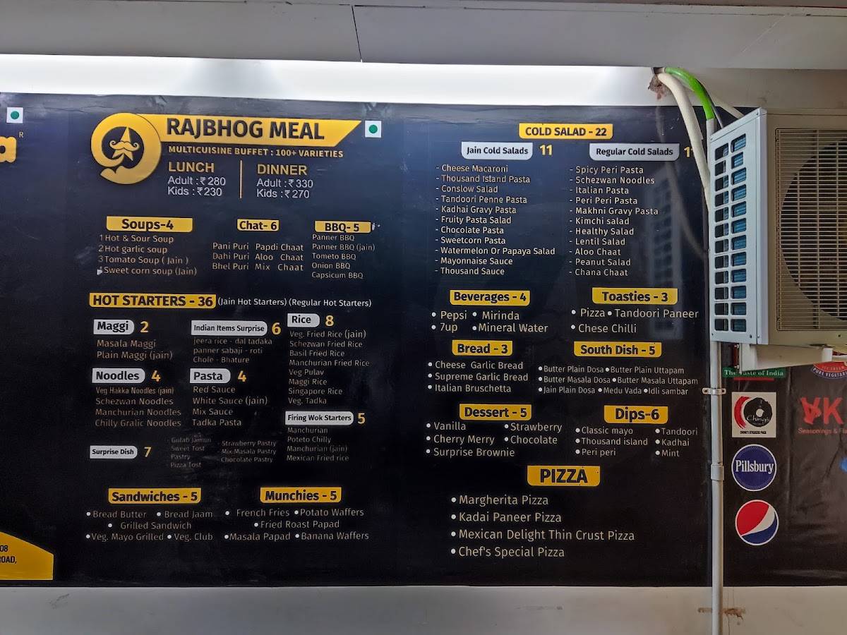 Menu at Oscar Pizza, Valsad, Valsad