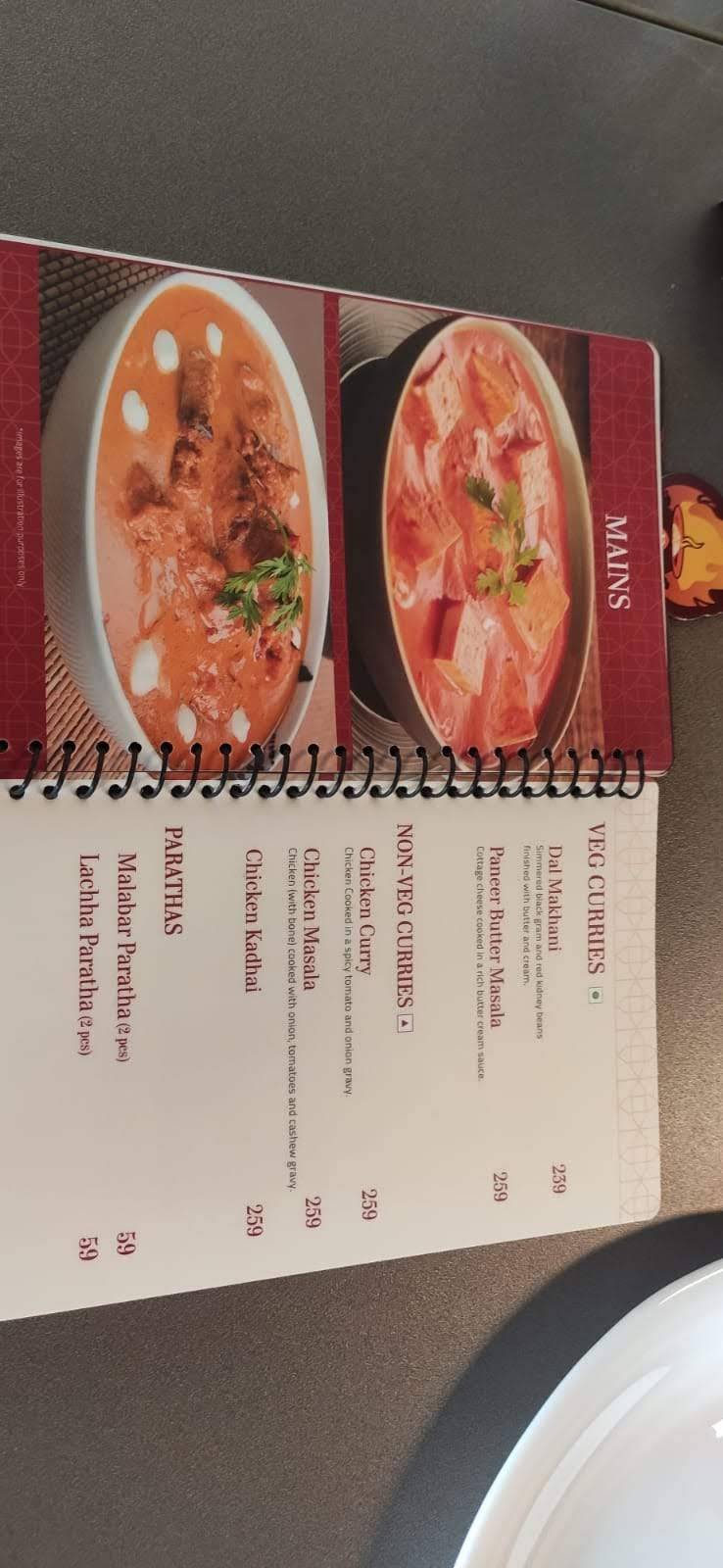 Menu at Paradise Biryani Gudimalkapur, Hyderabad