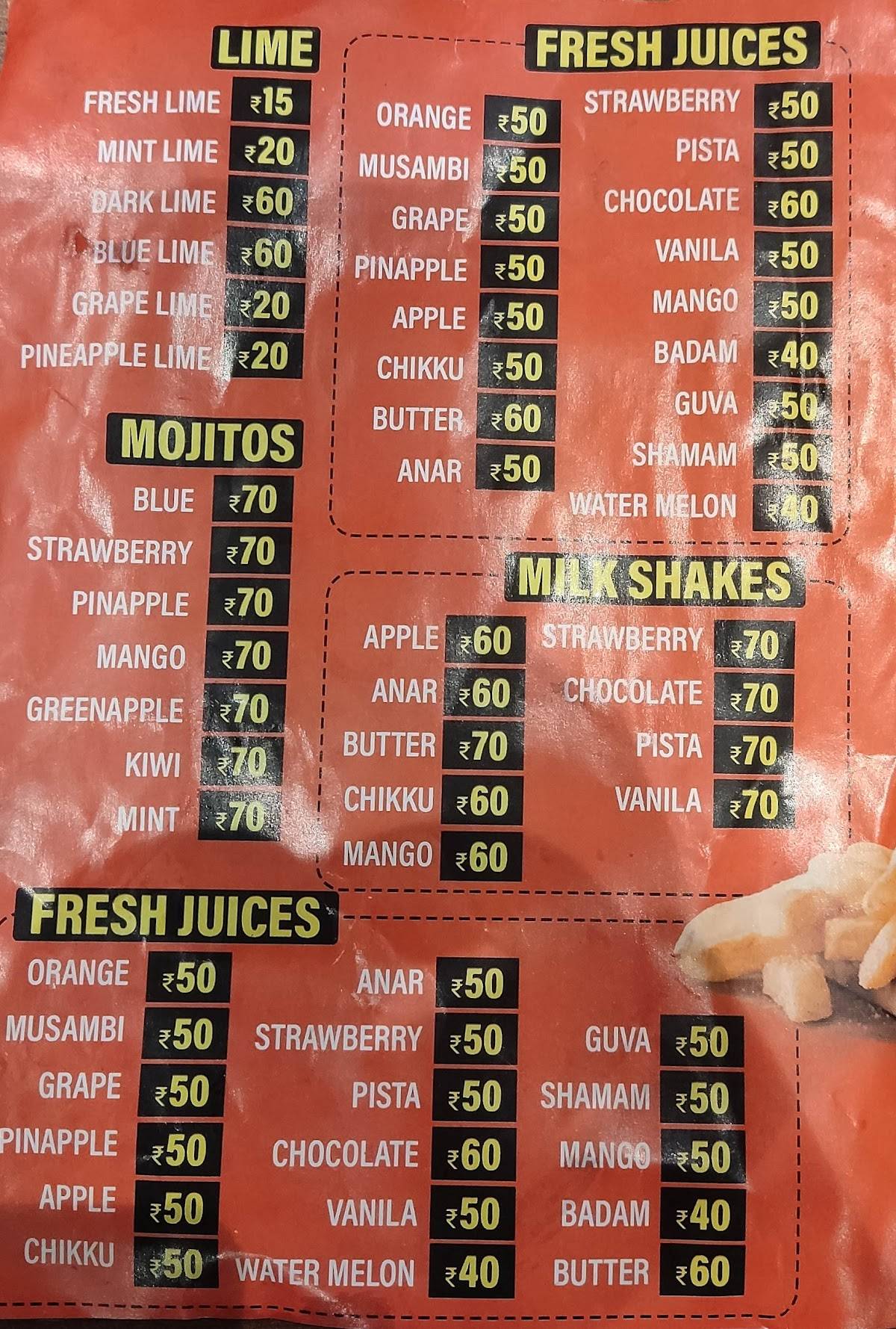 Menu at Pogo Broasted Chicken Mukkam, Mukkam