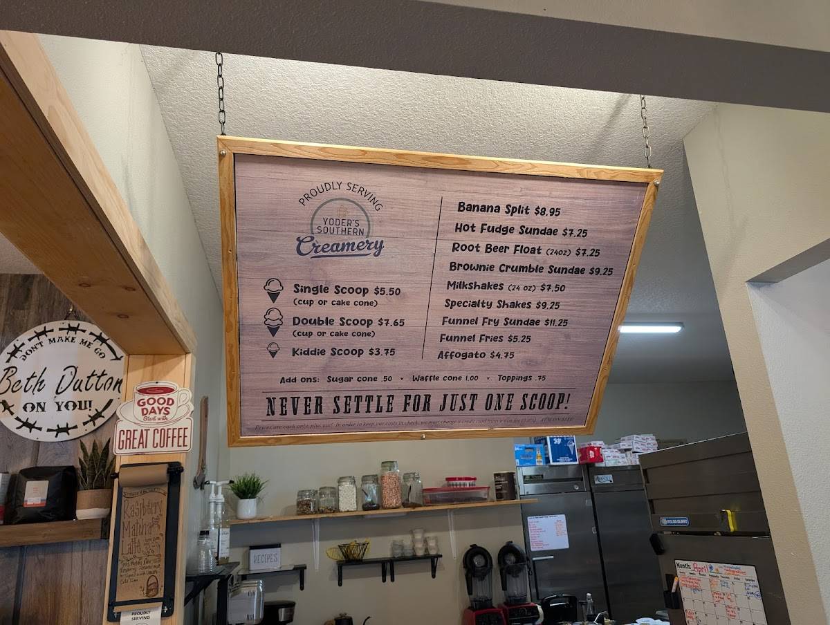 Menu at Pudgee's Eatery and Market restaurant, Floral City