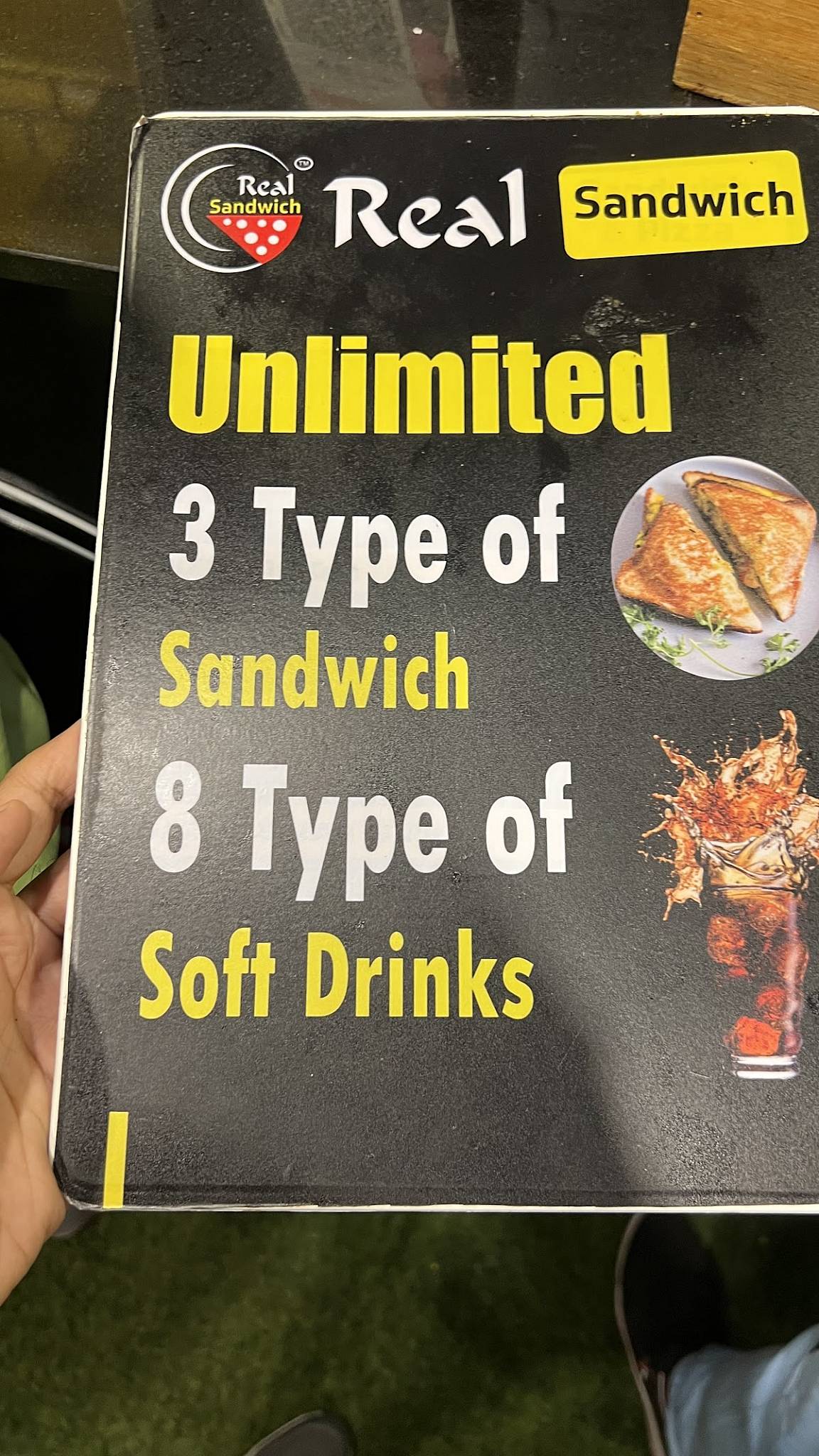 Menu at REAL SANDWICH, Rajkot, Shop no 1-2