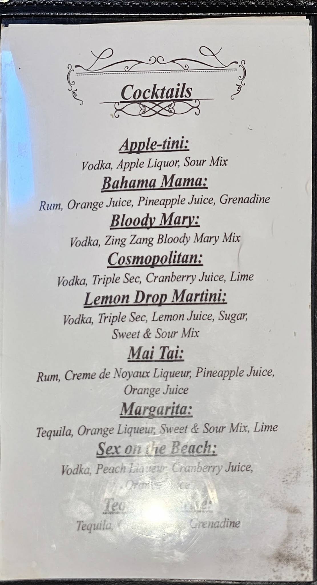 Menu at Rafferty's Restaurant & Bar, Memphis, 505 N Germantown Pkwy