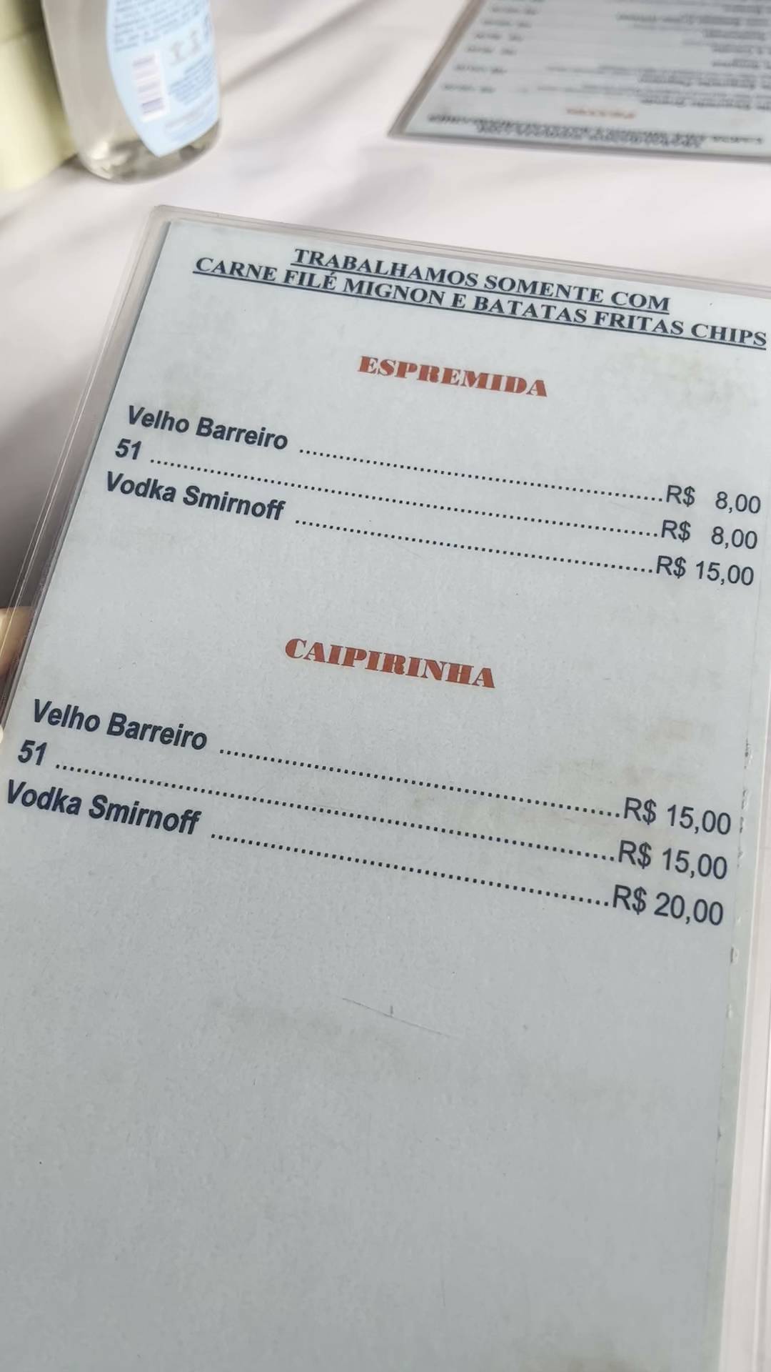 Menu em Restaurante Bife Esquisito, Mogi das Cruzes, 250