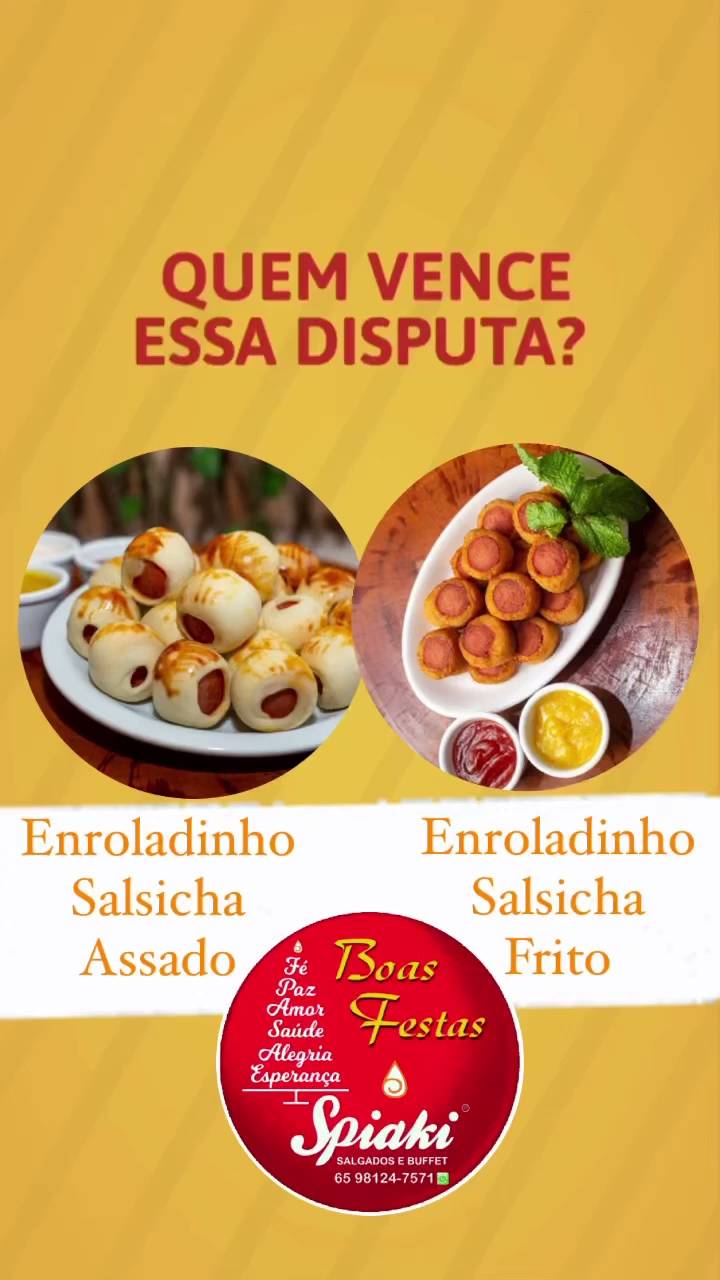 Menu em SPIAKi Salgados & Buffet restaurante, Cuiabá