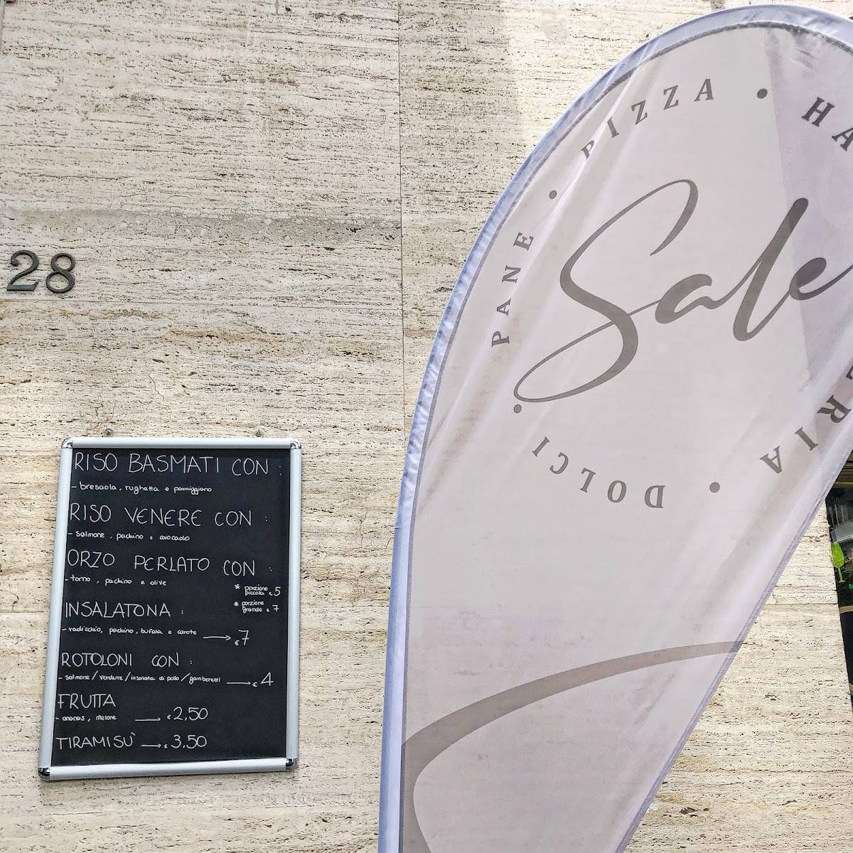 Speisekarte von Sale Prati restaurant, ROM, Viale Giulio Cesare