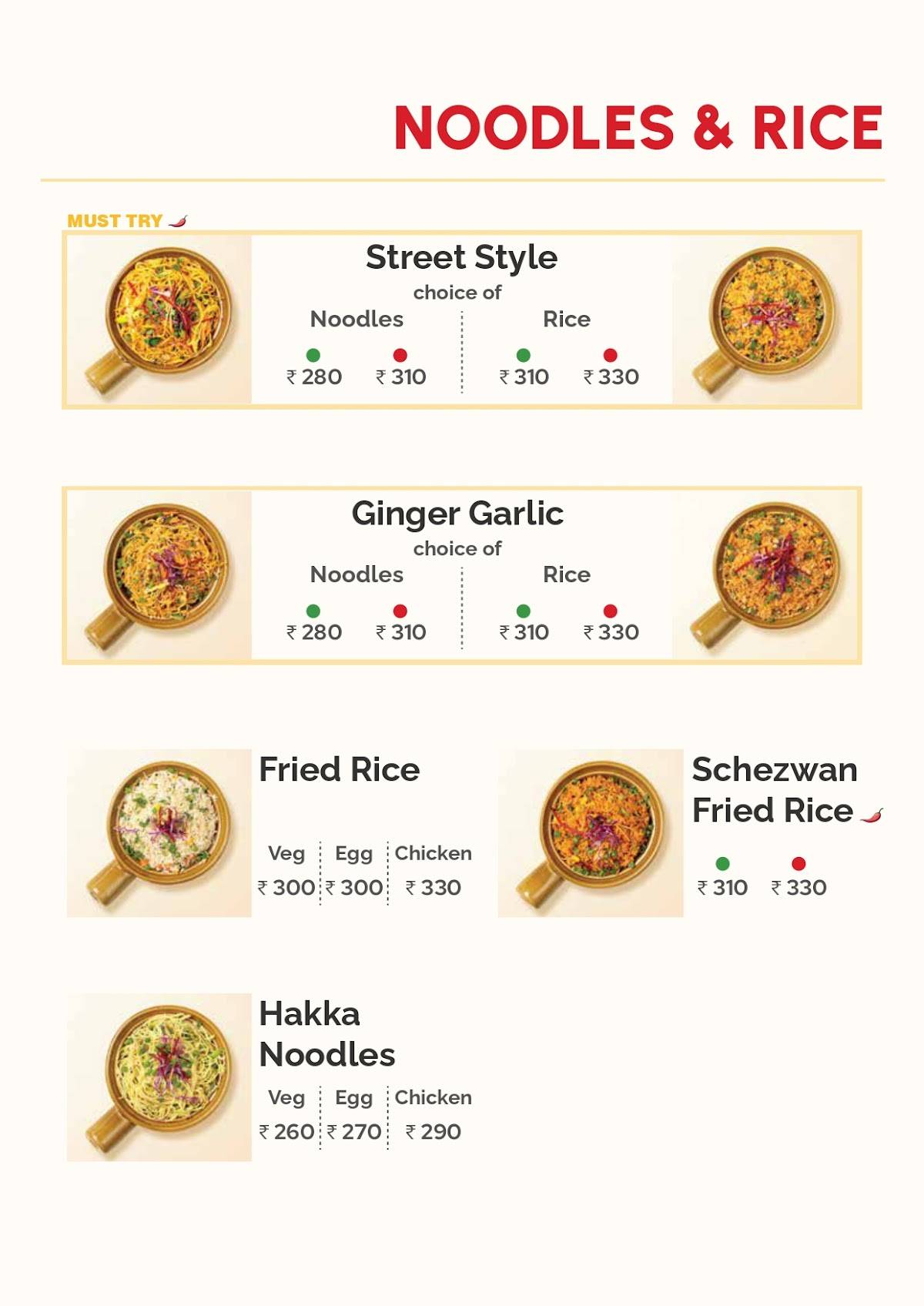 Menu at Sandoz Restaurant - Ashok Vihar, New Delhi