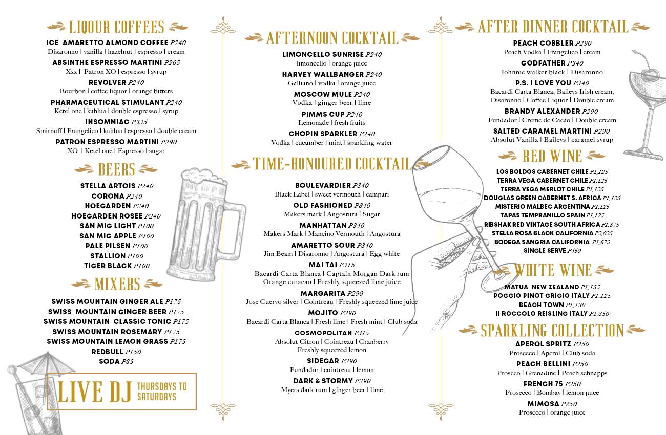 Menu at Seventy N Coffee + Drinkery restaurant, Iloilo City, Diversion Rd