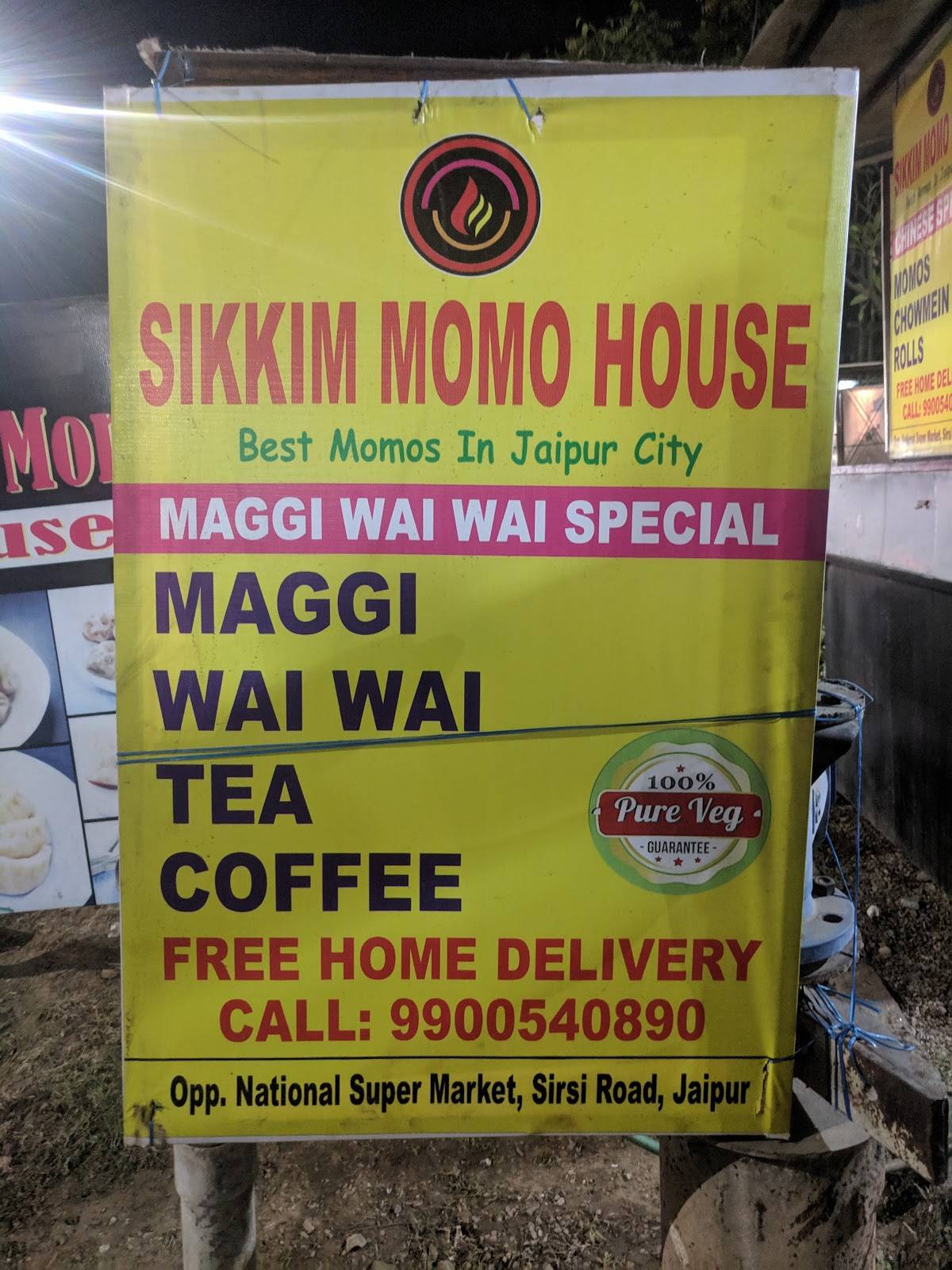 Menu at Nihal Singh, Jaipur