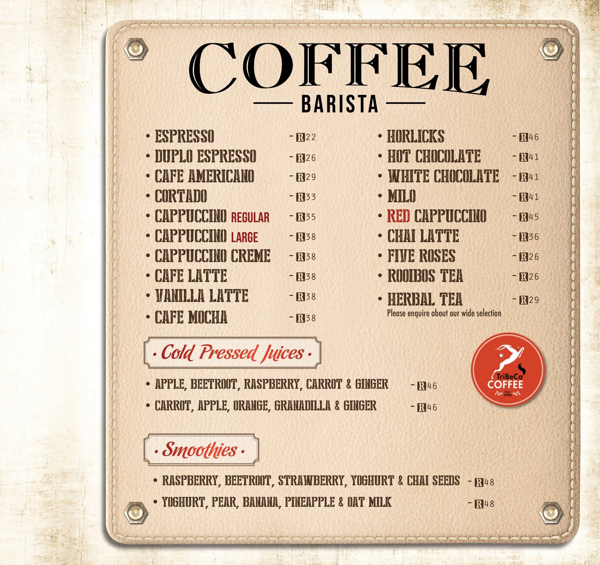 Menu at Smoke Daddy's restaurant, Randburg, Cedar Square Shopping Centre