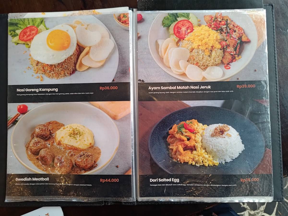 Menu at Solter Coffee & Eatery restaurant, Pekanbaru