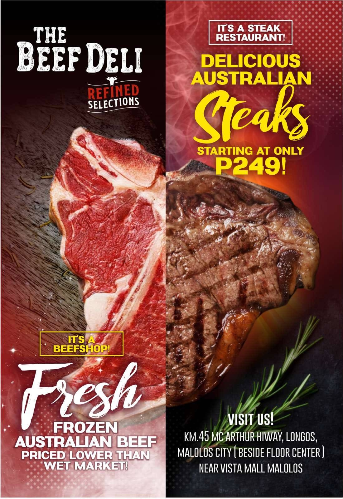 Menu at The Beef Deli by Refined Selections - Malolos restaurant, Malolos