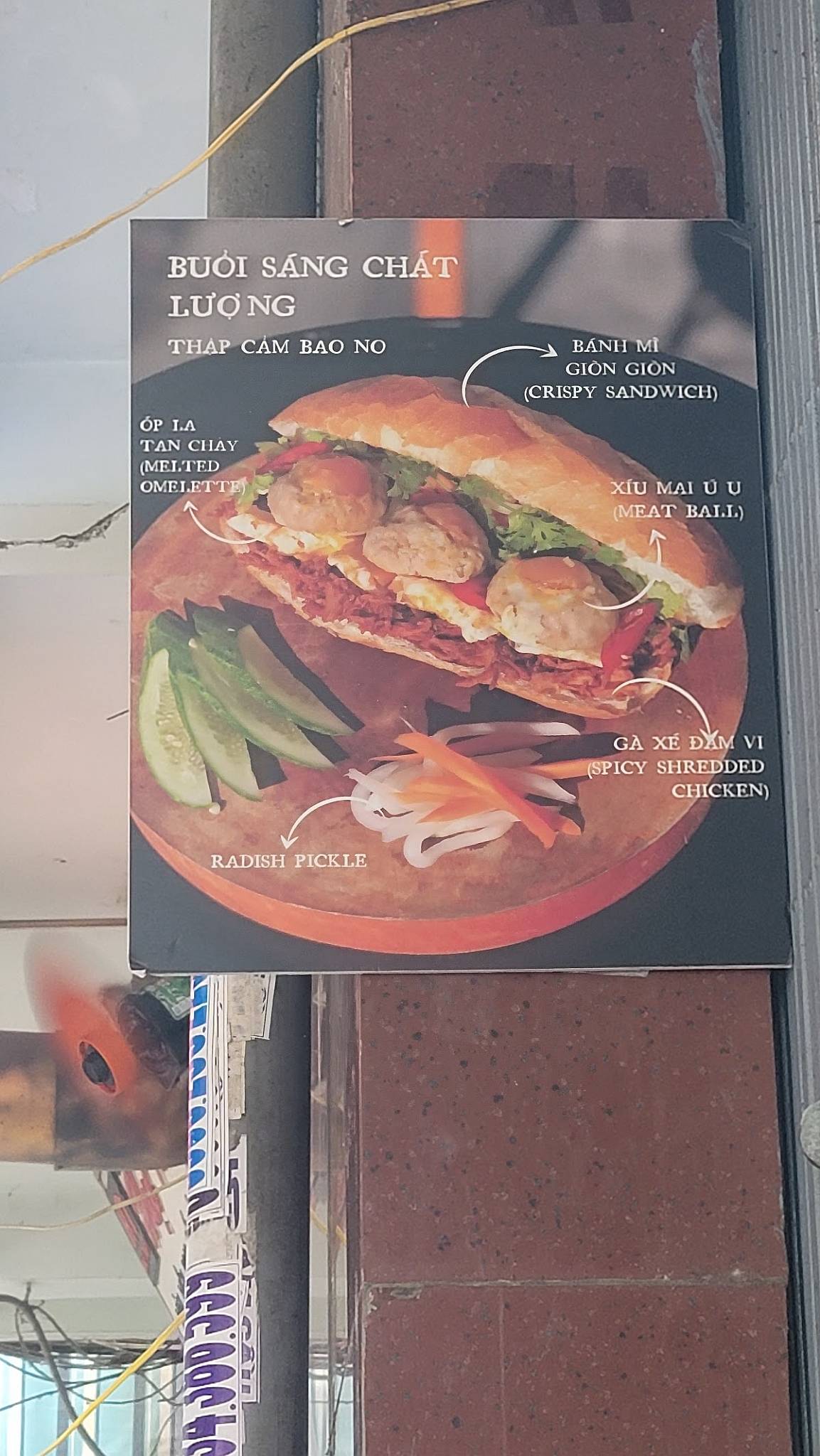 Menu at The Cam Coffee - Bánh Mì Bùi Viện, Ho Chi Minh City