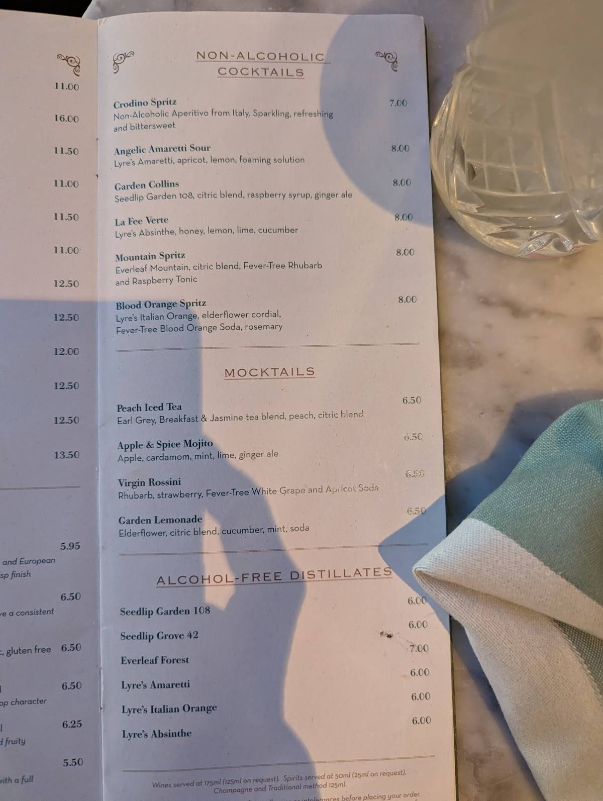 Menu at The Ivy Cambridge Brasserie restaurant, Cambridge