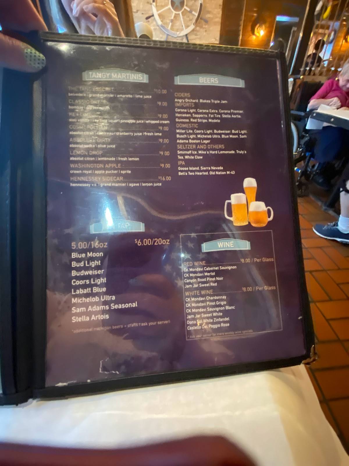 Menu at The Tangy Crab - Cajun Seafood and Bar, Lansing