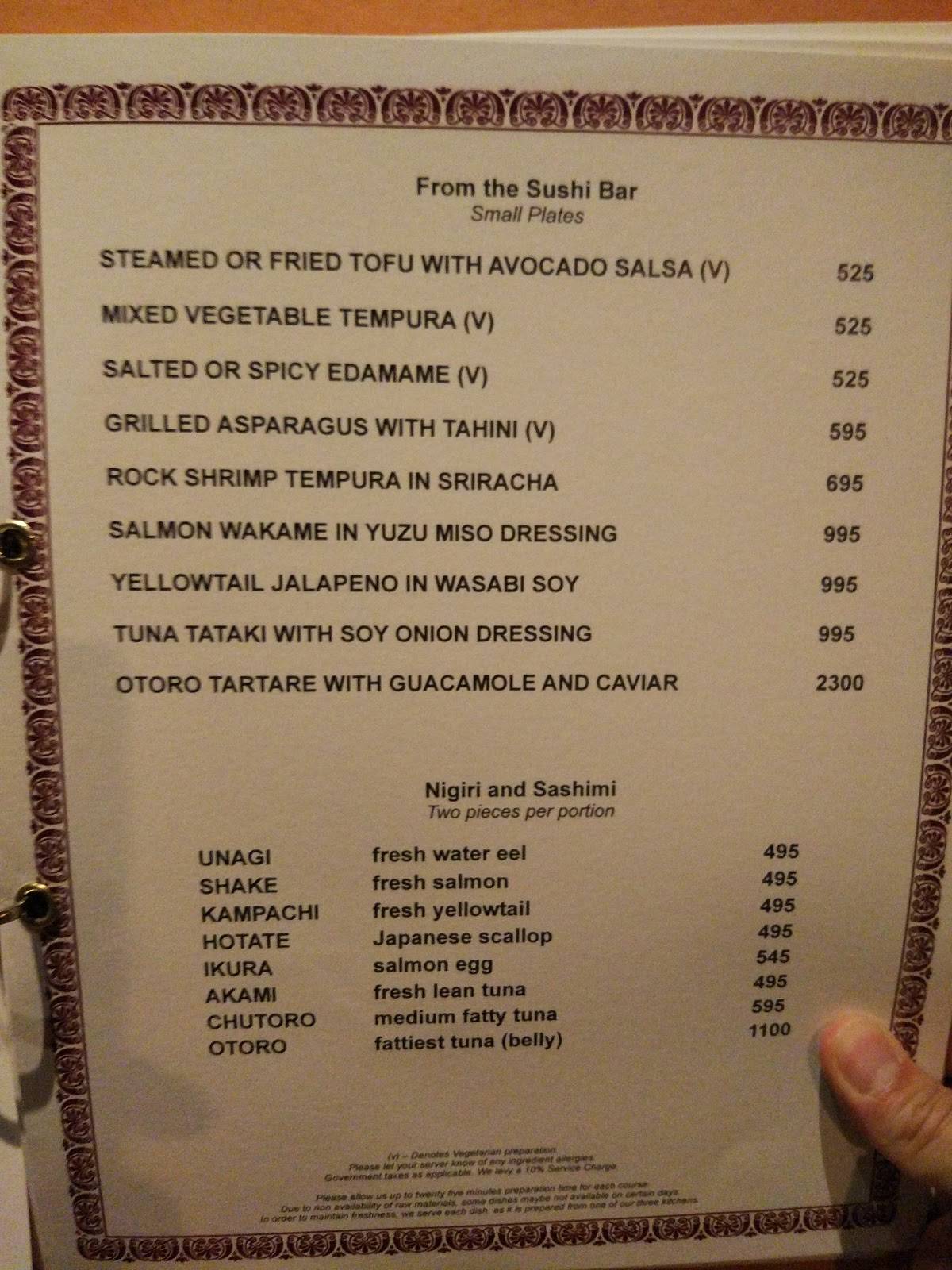 Menu at Town Hall, Gurugram, TWO HORIZON CENTER