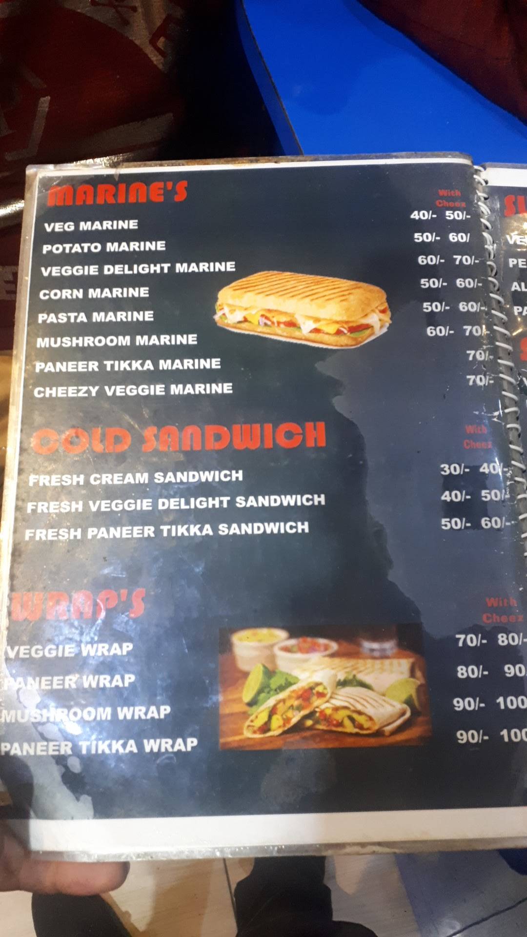 Menu at Veg Parlour The pizza experts, Goraya