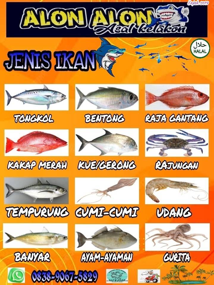 Menu at WARUNG ALON-ALON ASAL KELAKON restaurant, Teluk
