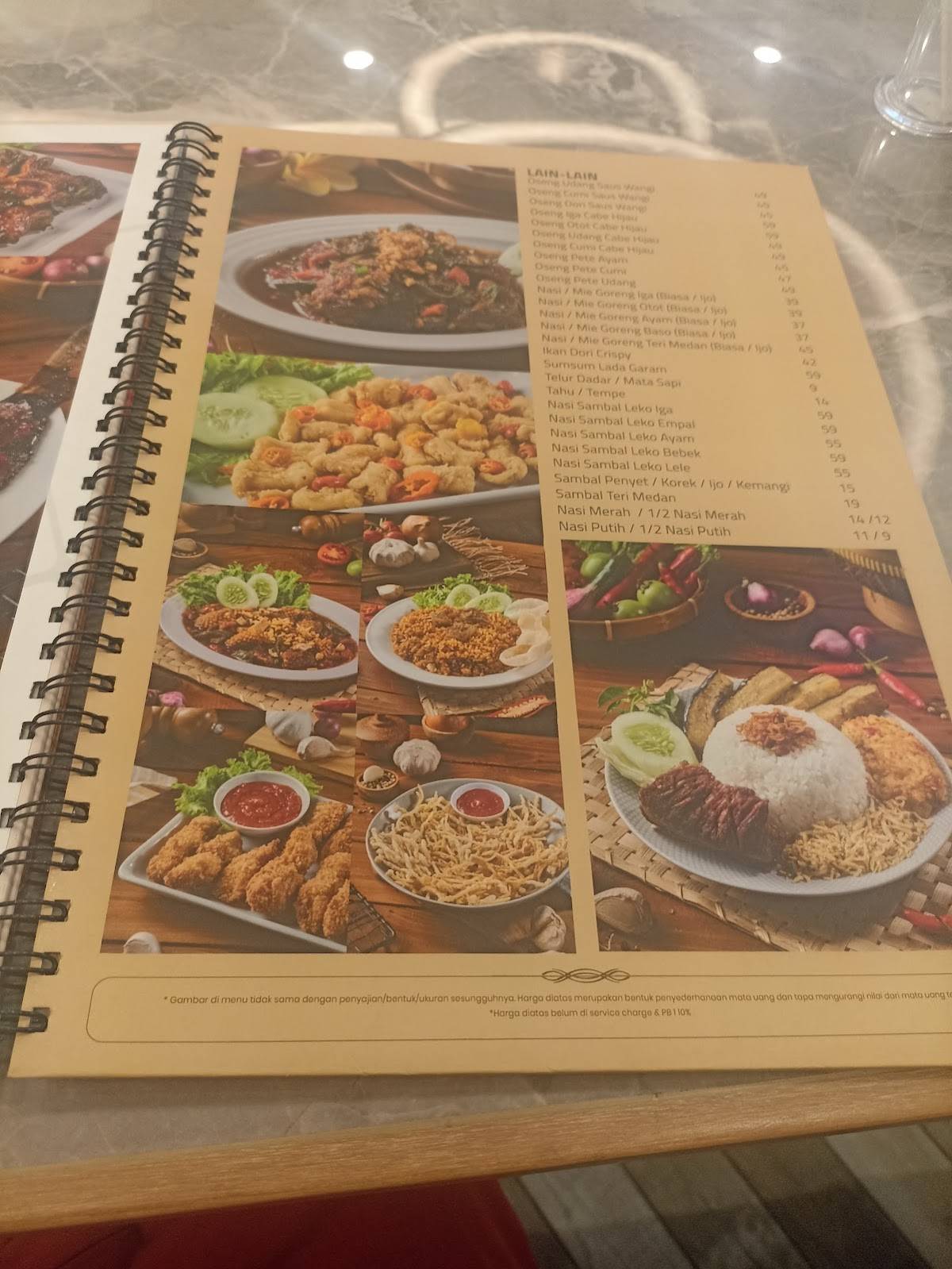 Menu at Warung Leko Summarecon Mal Serpong restaurant, Curug Sangereng ...