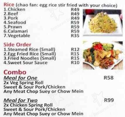 Menu at Yuki Sushi & Asian Cuisine Brackenfell restaurant, Cape Town ...