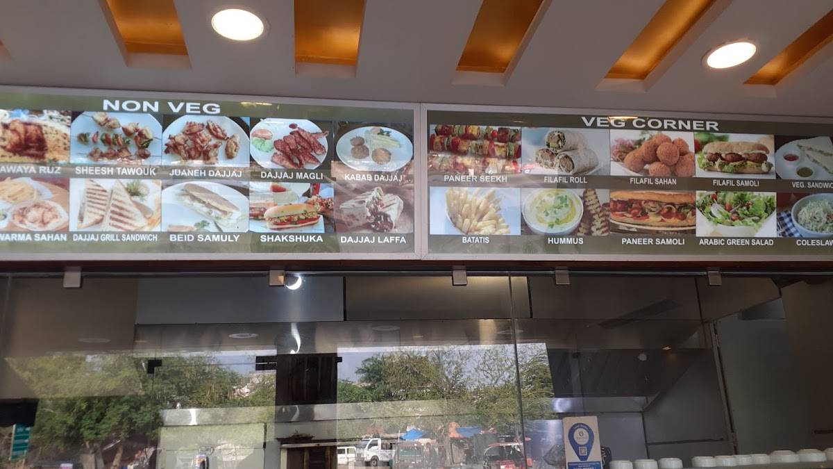 Menu at Zesto, Jaipur