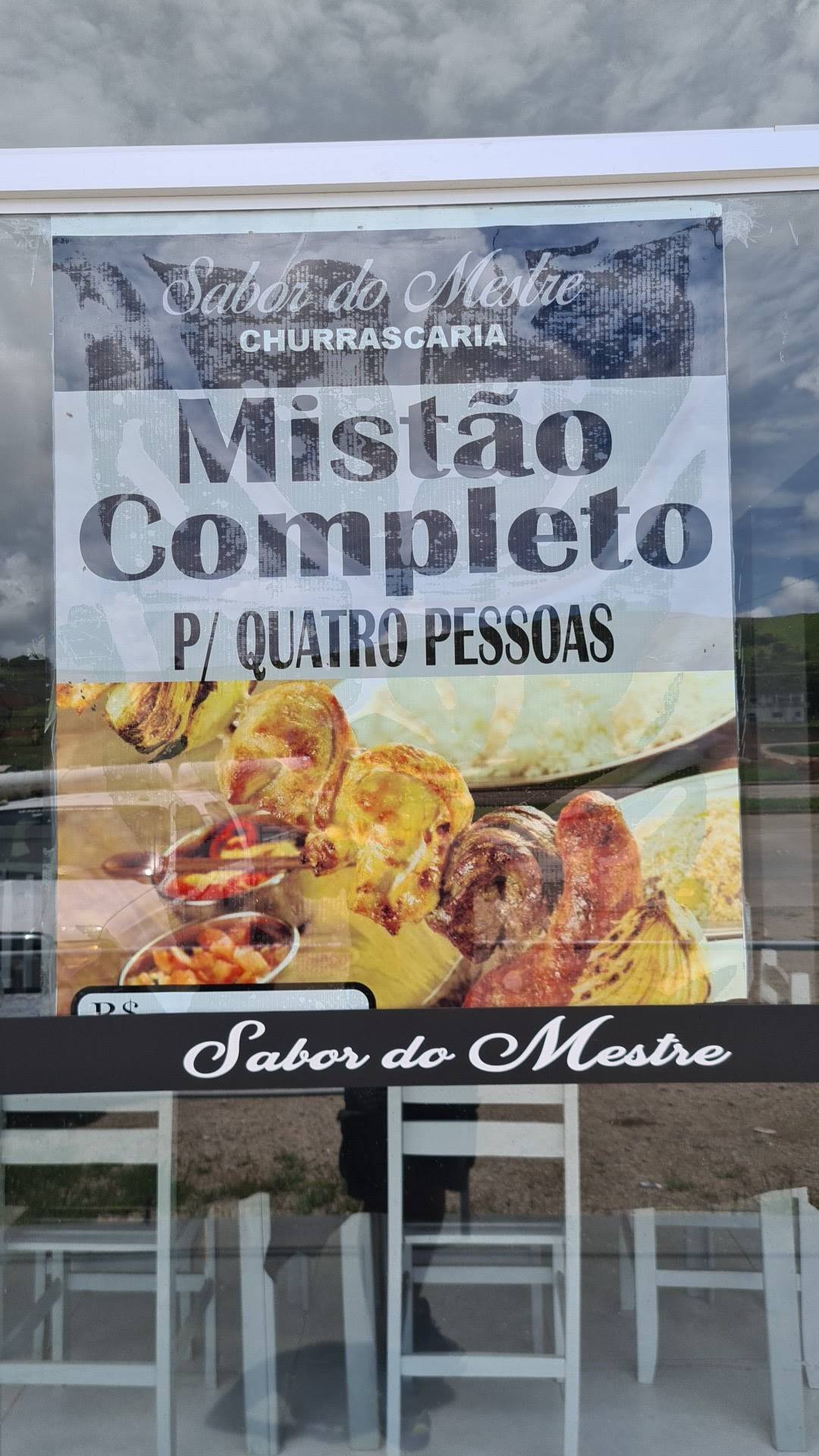 Menu em Restaurante Sabor do Mestre, Brasil