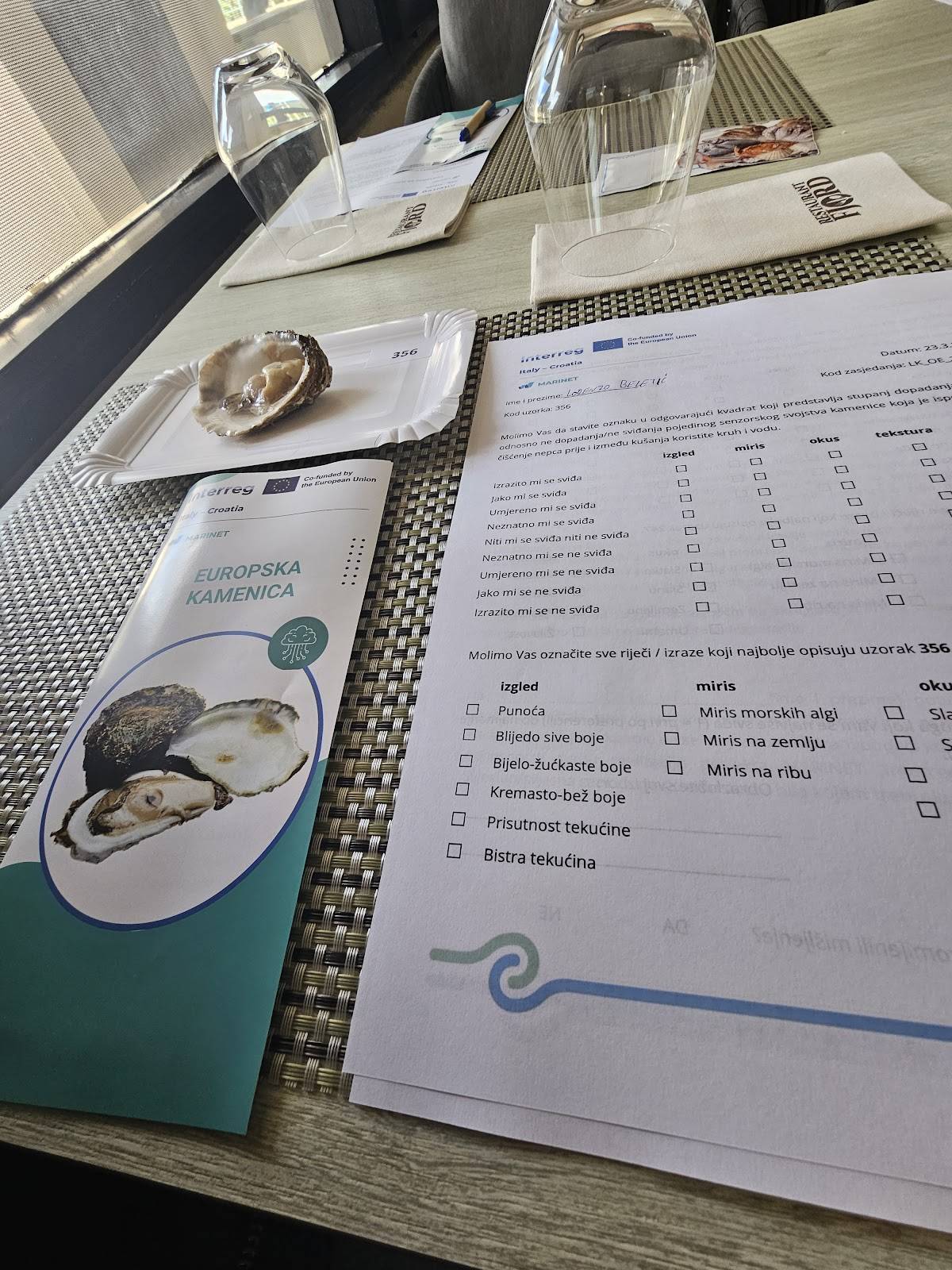 Menu at Restoran Fjord restaurant, Bubani