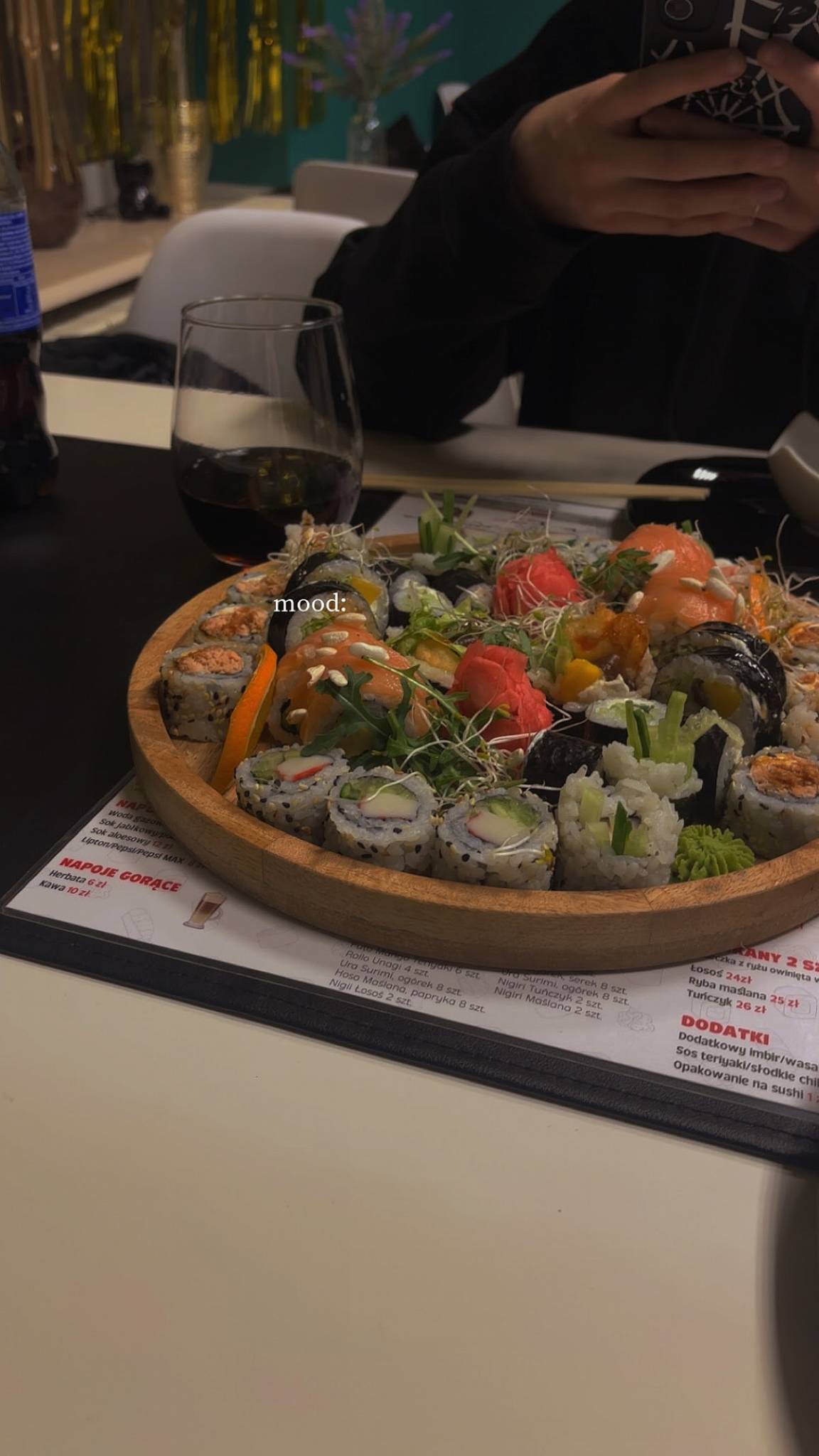 Menu at Ringo Sushi restaurant, Staszow