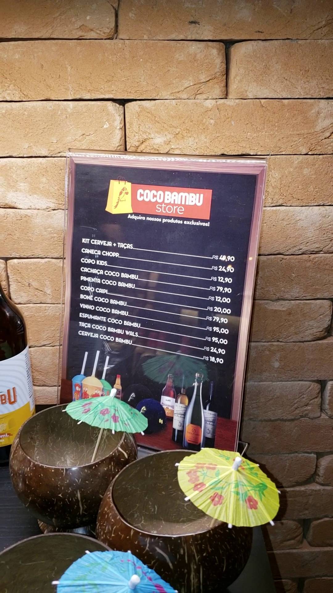 Menu em Coco Bambu Botafogo restaurante, Rio de Janeiro