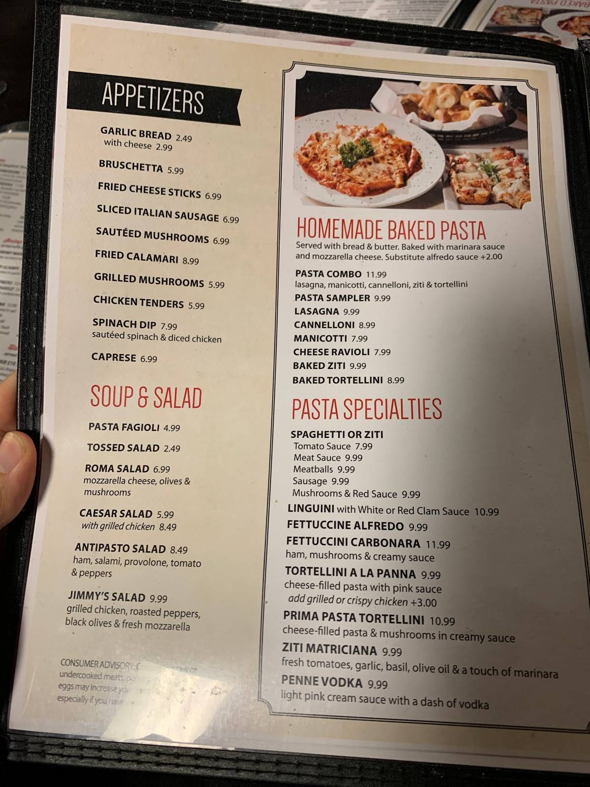 Menu at Roma Italian Restaurant, Bellevue