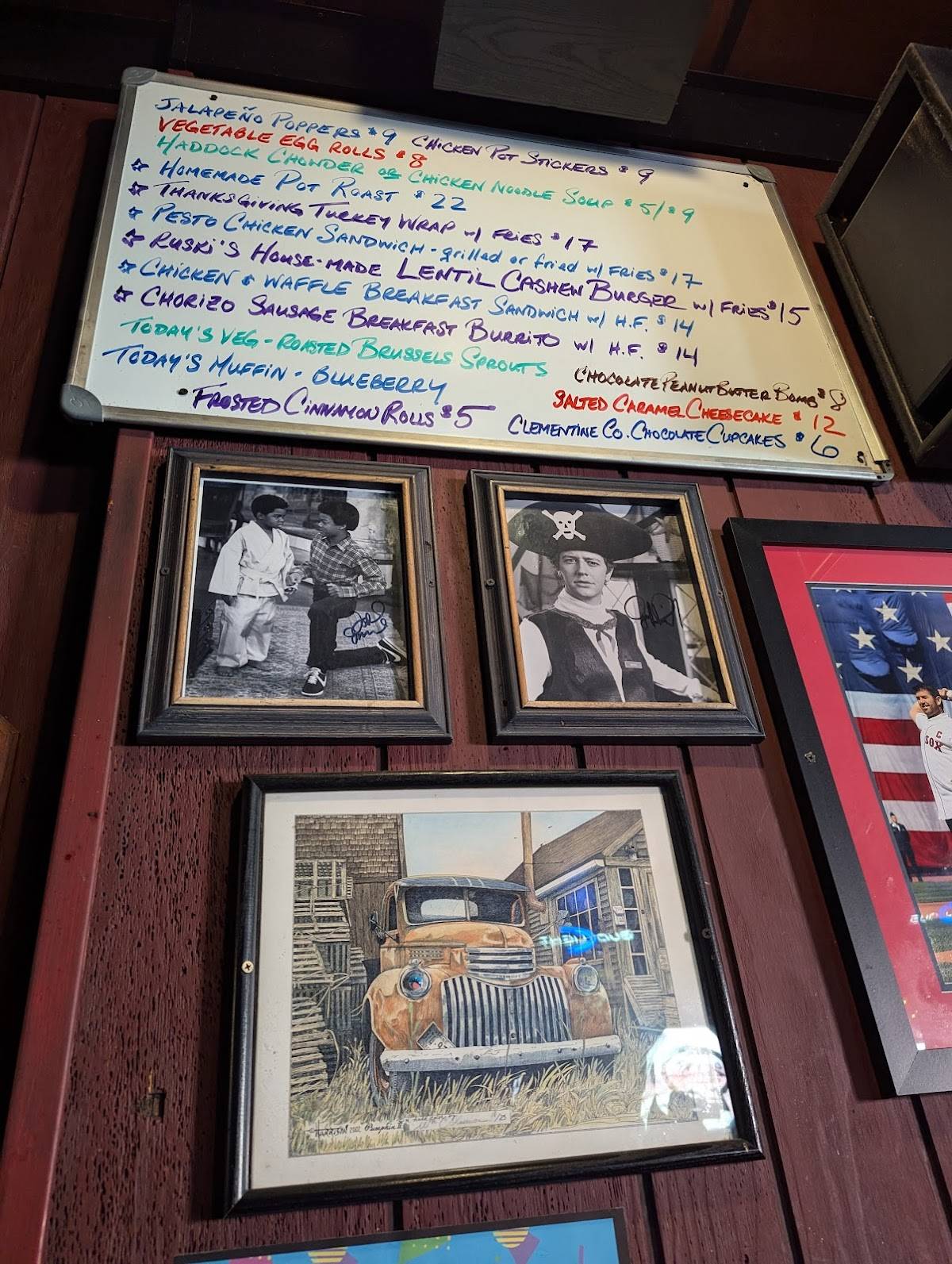 Menu at Ruski's Tavern pub & bar, Portland