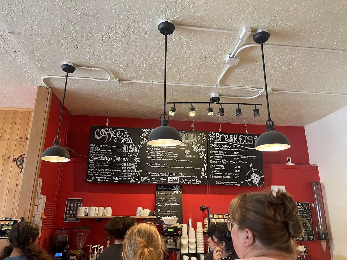 Menu at Rusty Compass Coffeehouse cafe, Haines