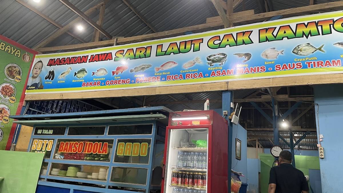 Menu at SARI LAUT CAK KAMTO SURABAYA restaurant, Kendari
