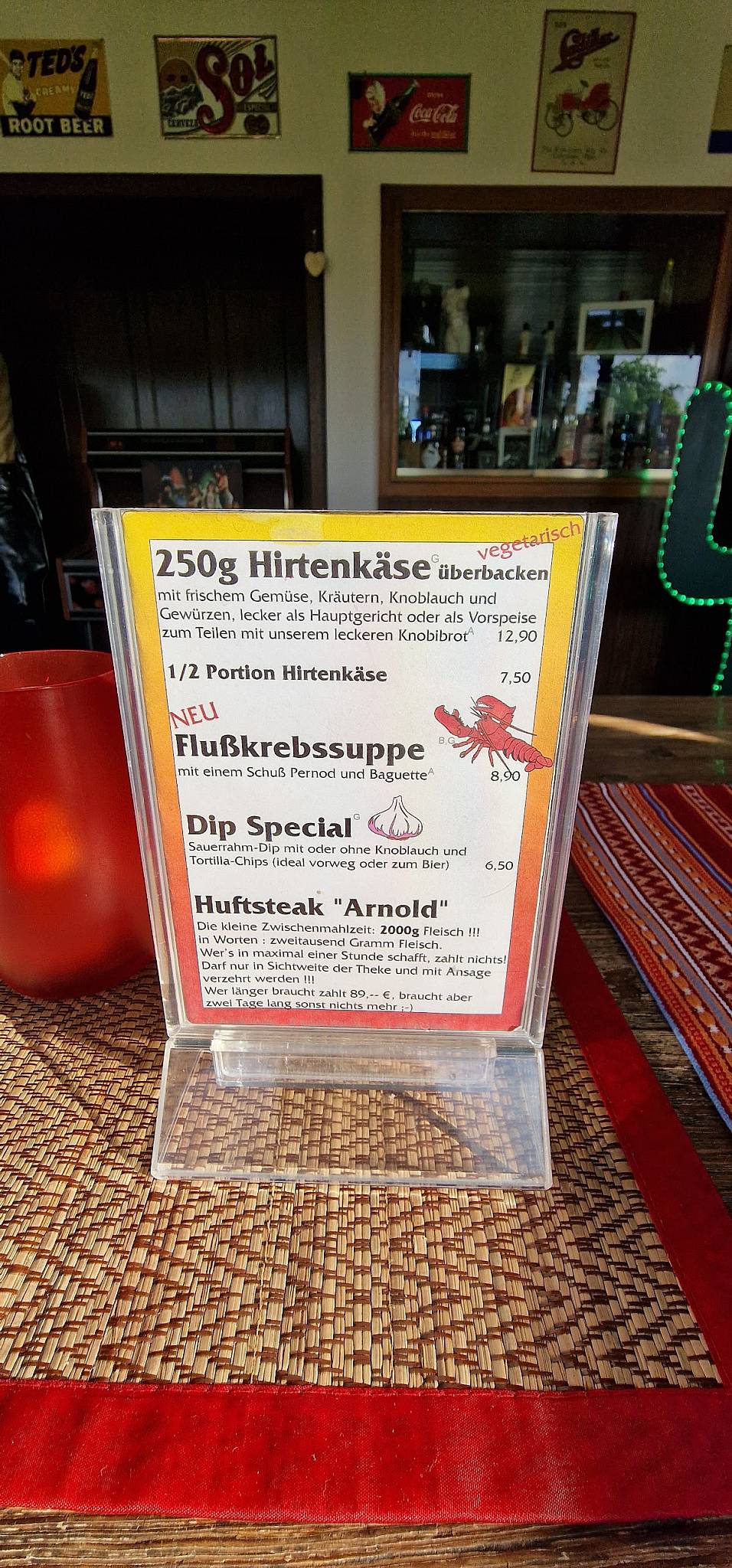 Speisekarte von SASH - South American Steak House steakhaus, Hameln ...