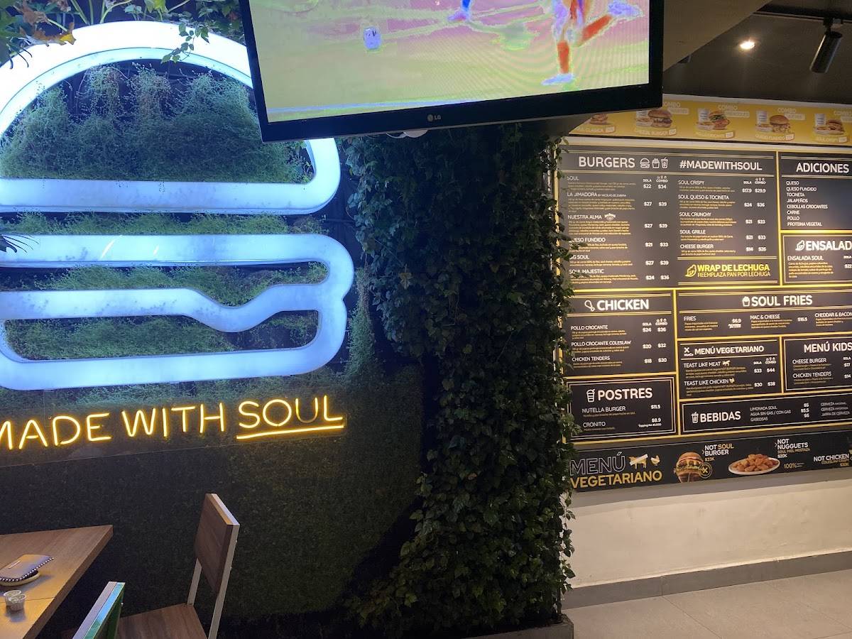 Menu at SOUL BURGER restaurant, Bogotá, Cl. 73 #9-14