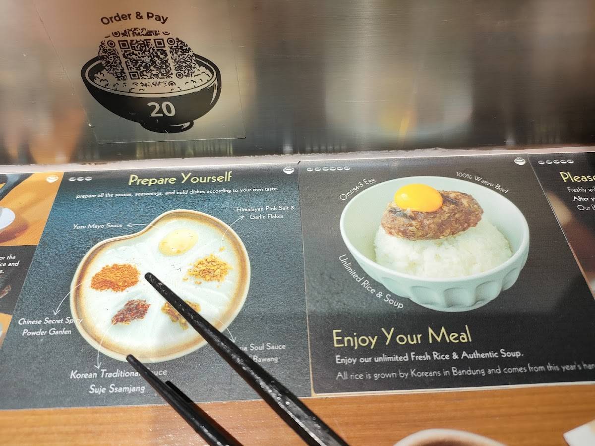 Menu at SURA Stylish BBQ Bar Lippo Mall Puri, West Jakarta